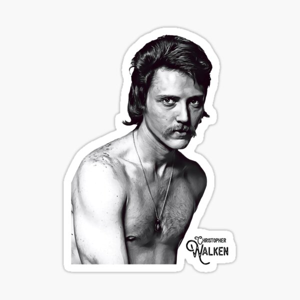 "Great Model Christopher Walken Cool Graphic Gift" Sticker for Sale by ...
