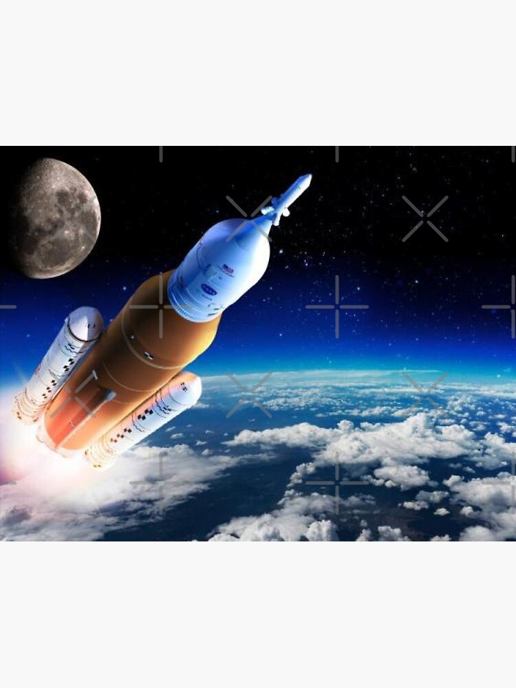 "NASA Space Launch System (SLS) Rocket" Sticker for Sale by Batotastore ...