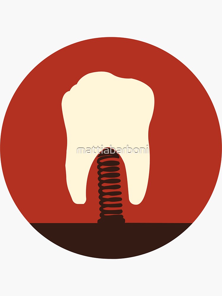 "Django Unchained - Tooth" Sticker for Sale by mattiabarboni | Redbubble