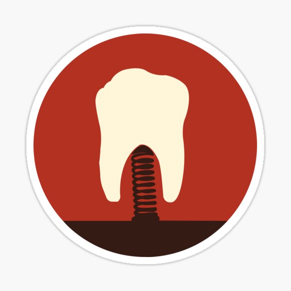 "Django Unchained - Tooth" Sticker for Sale by mattiabarboni | Redbubble