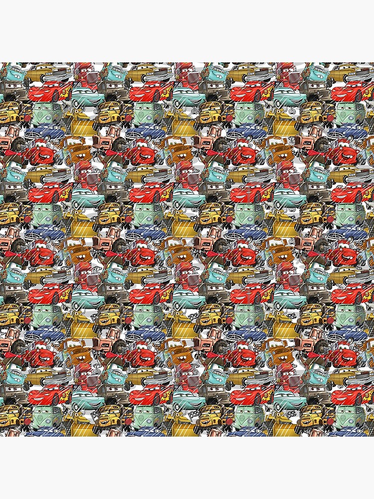 "Cars Sketched" Poster for Sale by Rainbows Galore | Redbubble