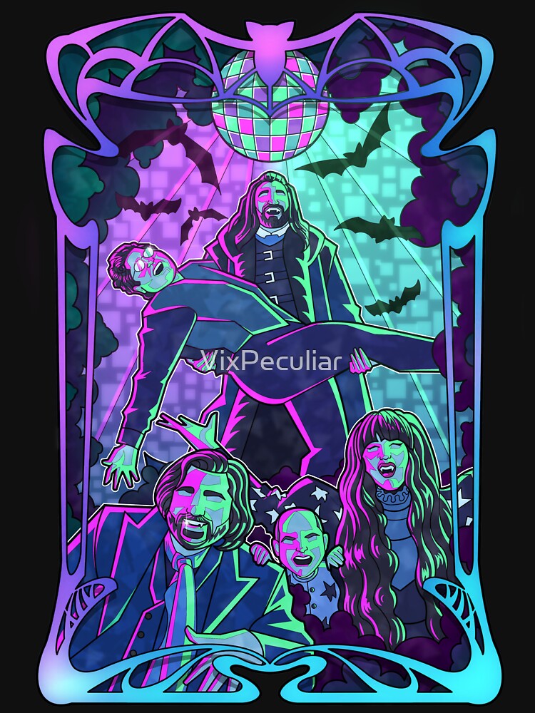"Disco Vampires" T-shirt for Sale by VixPeculiar | Redbubble | vampires ...