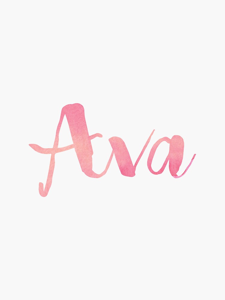 "Ava" Sticker for Sale by ampp | Redbubble