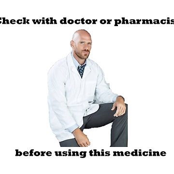 "Johnny Sins Doctor And Pharmacist Medicine" Poster for Sale by ...