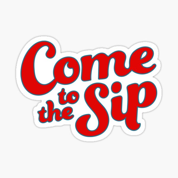 "Come To The Sip Shirt Lane Kiffin " Sticker for Sale by ...