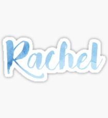 Rachel Name Stickers | Redbubble