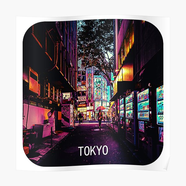 "Tokyo, Japan" Poster for Sale by StickersAllOver | Redbubble
