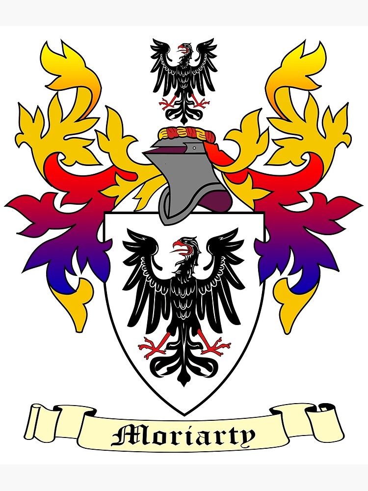 "MORIARITY FAMILY CREST" Poster for Sale by Cathal Devlin | Redbubble