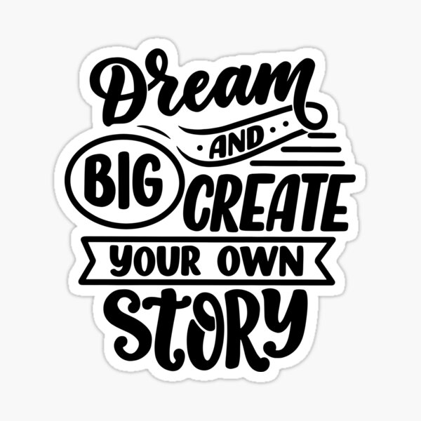 "Modern Typography Motivational Quotes" Sticker for Sale by donga3900 ...