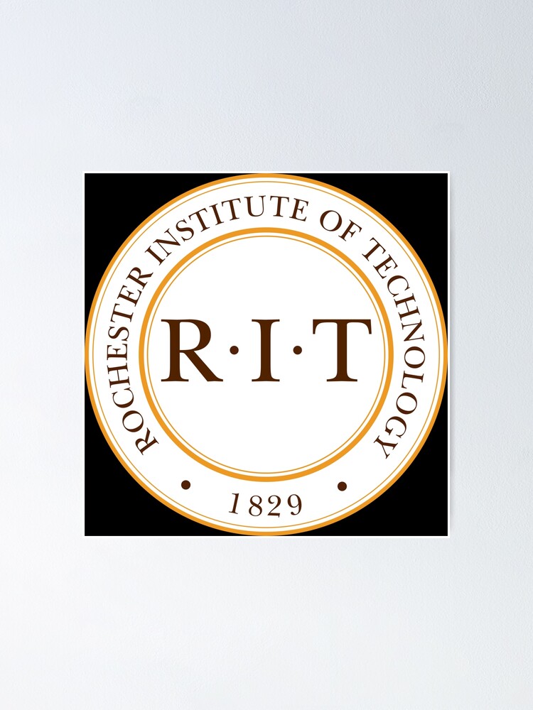 "Rochester Institute Of Technology Logo" Poster for Sale by 1991vintage ...