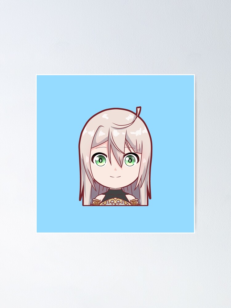 "Chibi anime girls" Poster for Sale by Line-Colors | Redbubble