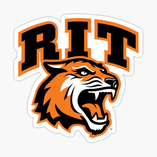 "RIT TIGERS" Sticker for Sale by 1991vintage | Redbubble