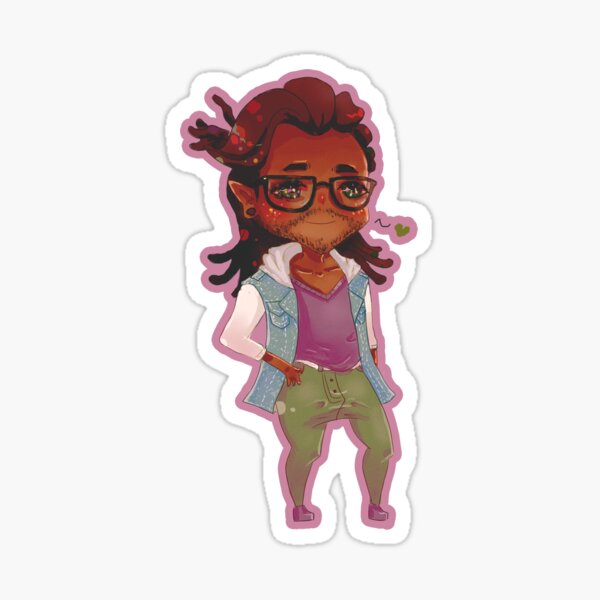 "Dream Daddy Mat Sella" Sticker for Sale by ohmydeer | Redbubble