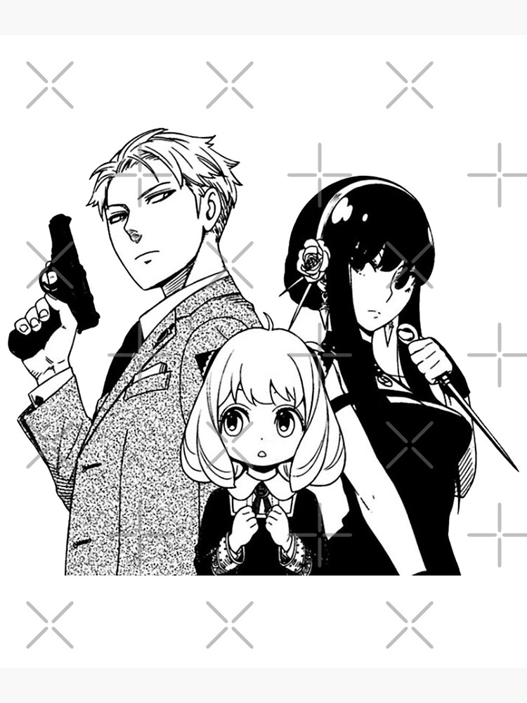 " Yor Forger - Anya Forger -Loid Forger | SPY x FAMILY" Art Print for ...