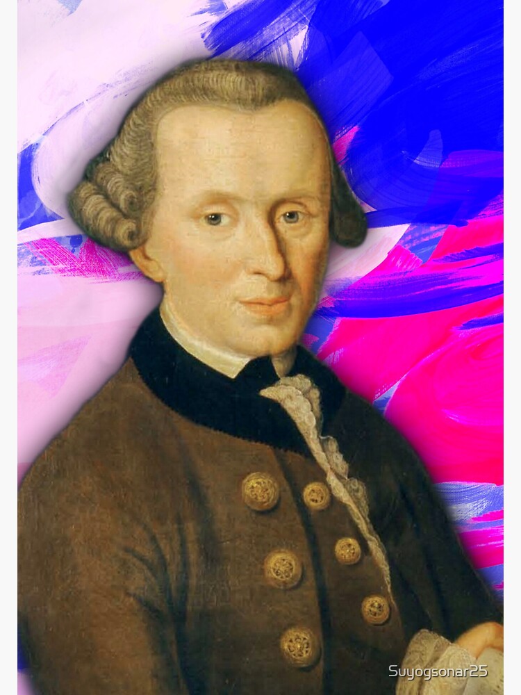 "Immanuel Kant Artwork | Immanuel Kant Portrait | Immanuel Kant Wall ...