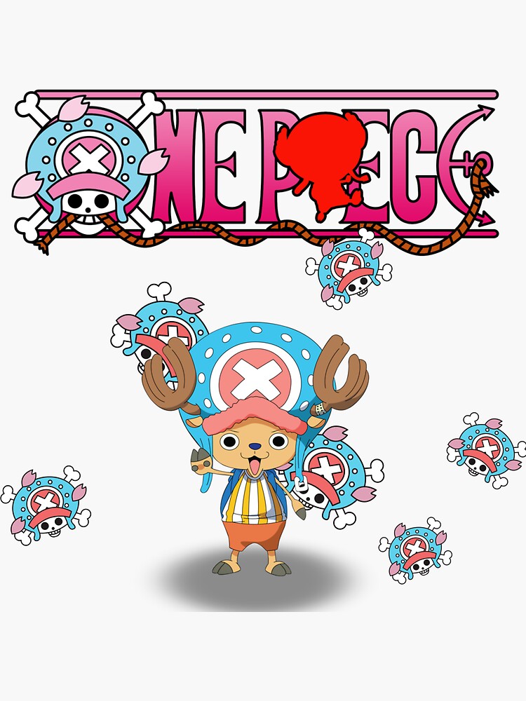 "Tony-Tony Chopper / One Piece" Sticker for Sale by ANIMESPARADISE ...