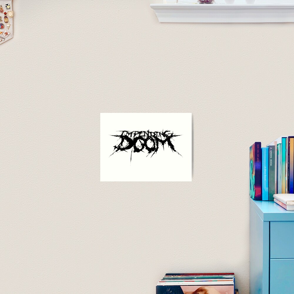 "IMPENDING DOOM LOGO" Art Print by XavierLange | Redbubble