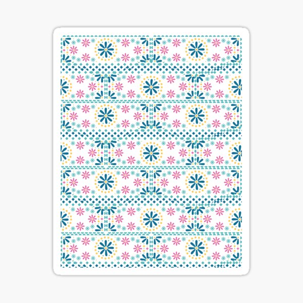 "Traditional patterns" Sticker for Sale by MYWMC | Redbubble
