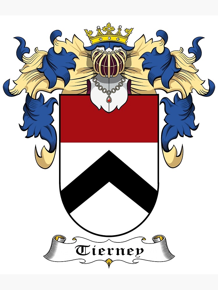 "TIERNEY FAMILY CREST" Poster for Sale by Cathal Devlin | Redbubble