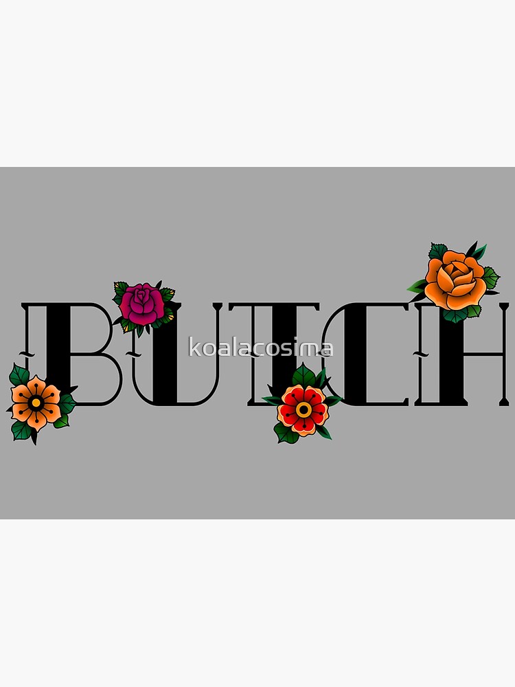 "Butch Traditional Tattoo" Poster for Sale by koalacosima | Redbubble