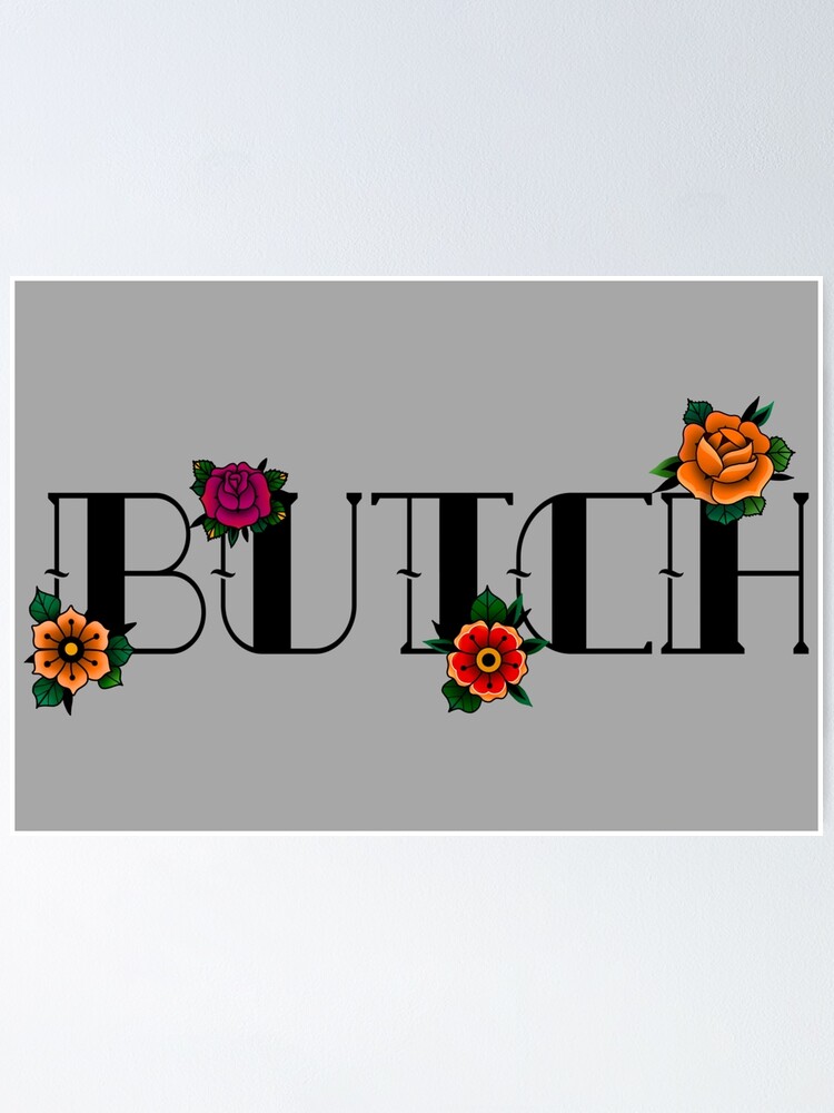 "Butch Traditional Tattoo" Poster for Sale by koalacosima | Redbubble