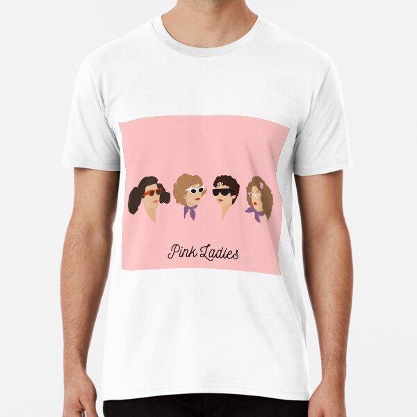 "Pink Ladies" T-shirt for Sale by thefilmartist | Redbubble | pink ...