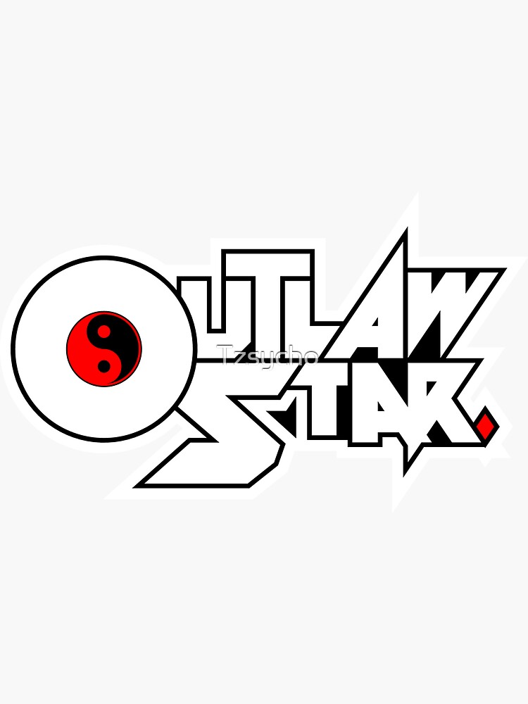 "Outlaw Star" Sticker by Tzsycho | Redbubble