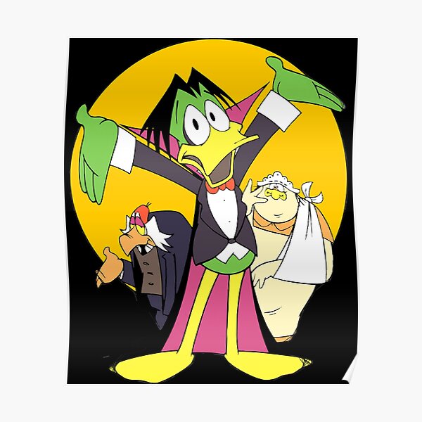 "Retro Count Duckula Awesome For Movie Fan" Poster for Sale by ...
