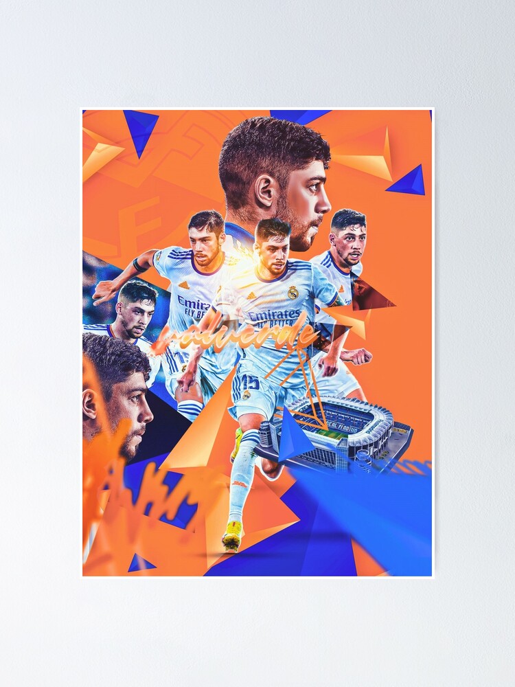 "Federico Valverde 1" Poster for Sale by SilviaKusumade | Redbubble