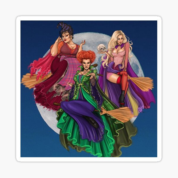 "Hocus Pocus " Sticker for Sale by Artalk | Redbubble