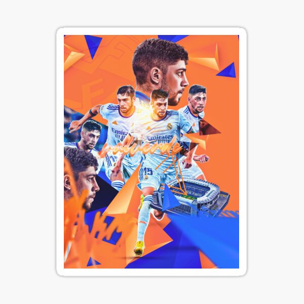 "Federico Valverde 1" Sticker for Sale by SilviaKusumade | Redbubble