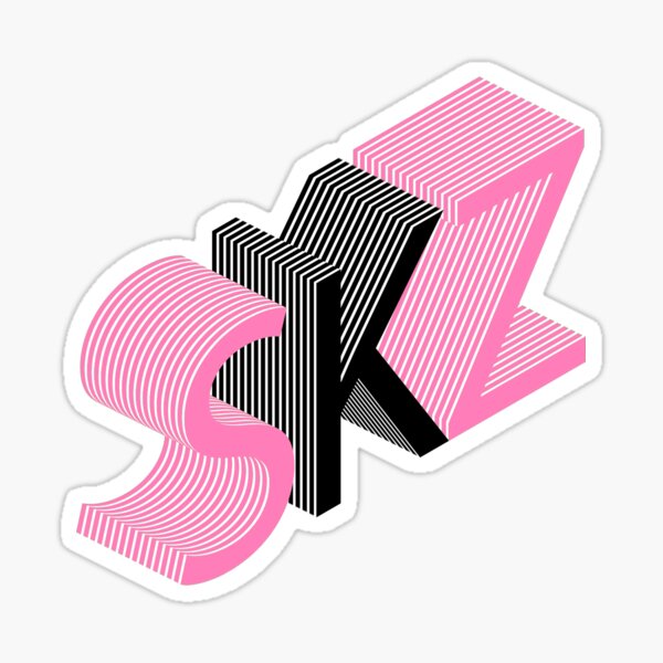 "SKZ " Sticker for Sale by staykel | Redbubble