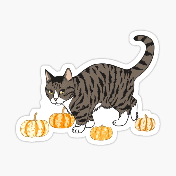 "Munchkin And Pump Ke Mons" Sticker by ReaperWorks | Redbubble