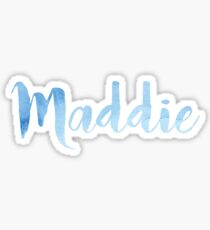 Maddie Name Stickers | Redbubble
