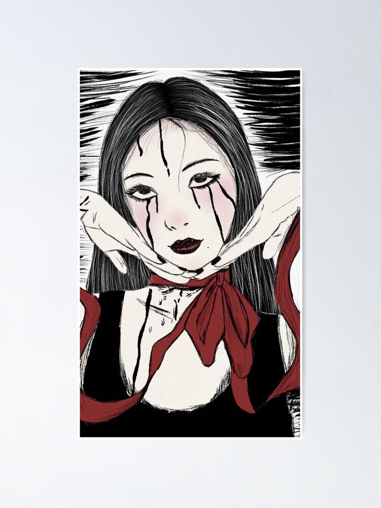 "GORE BLACKNWHITE DESIGN" Poster for Sale by xaixieeee | Redbubble