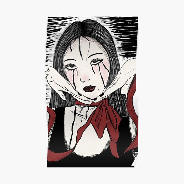 "GORE BLACKNWHITE DESIGN" Poster for Sale by xaixieeee | Redbubble