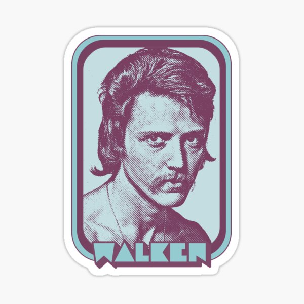 "Retro Vintage Christopher Walken Awesome For Music Fan" Sticker for ...