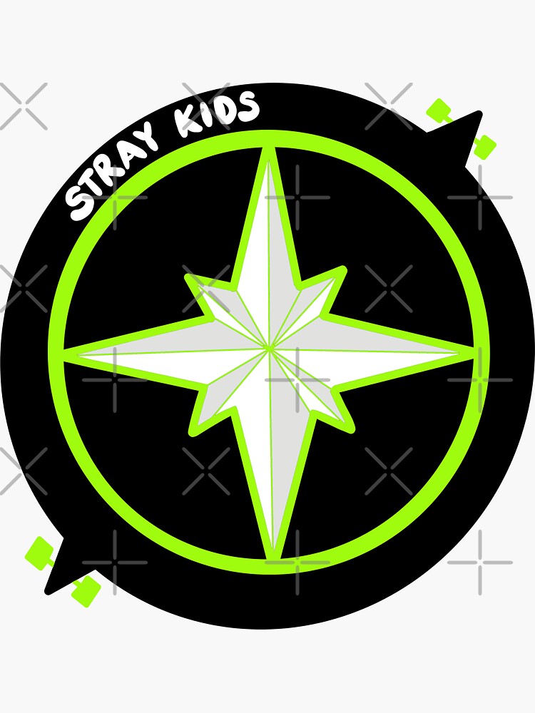 Maniac Skz Compass Sticker For Sale By Staykel Redbubble