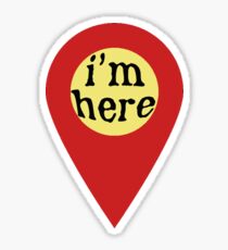 You Are Here: Stickers | Redbubble
