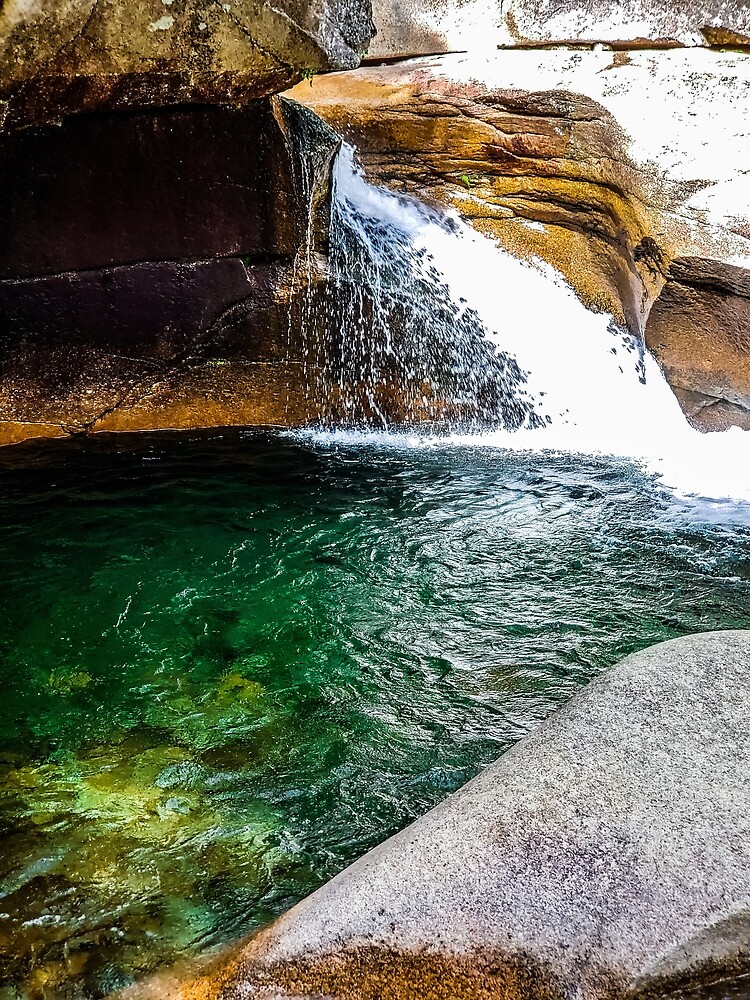 "Flume Gorge Basin" Poster for Sale by SalsaNSuch | Redbubble