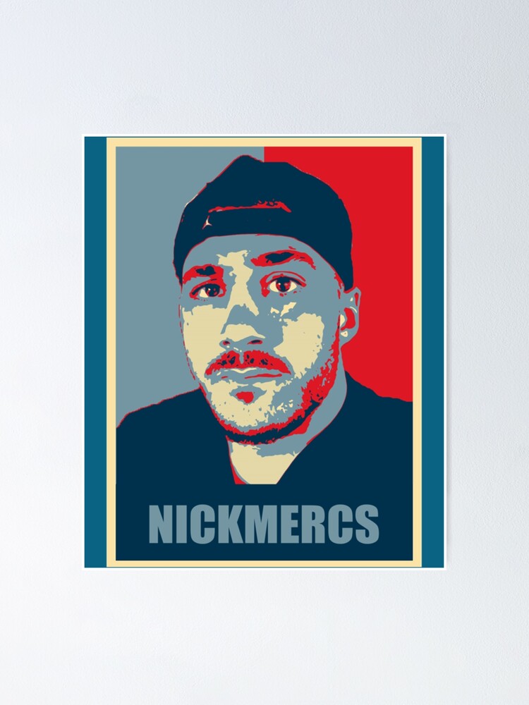 "Nickmercs " Poster for Sale by UpgradeArcade | Redbubble