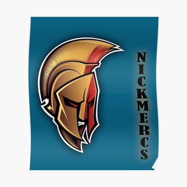 "Nickmercs " Poster for Sale by UpgradeArcade | Redbubble