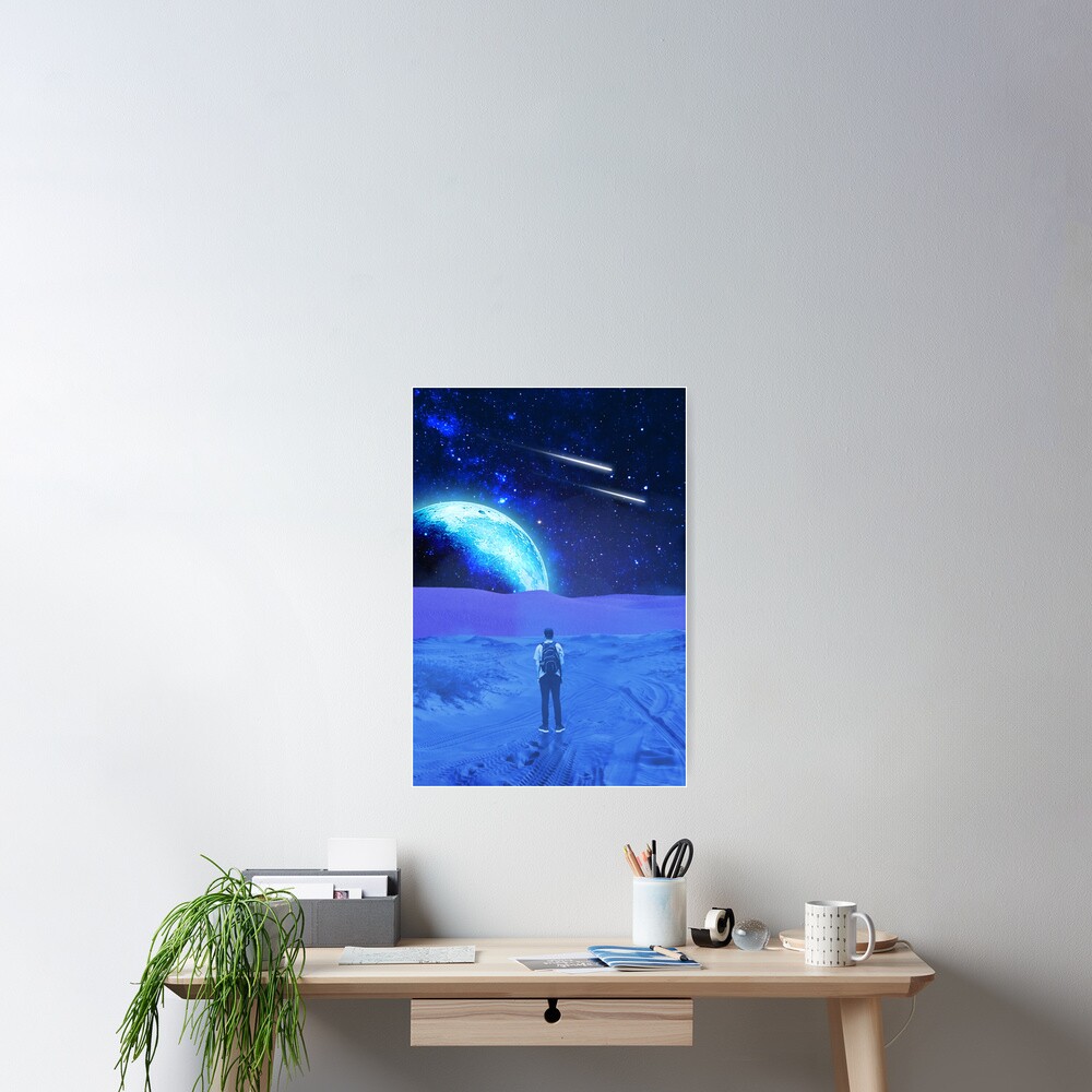 "Finding New Path" Poster for Sale by tjimageart | Redbubble