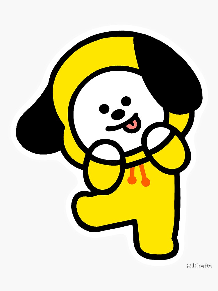 Bt21 Chimmy Sticker For Sale By Rjcrafts Redbubble