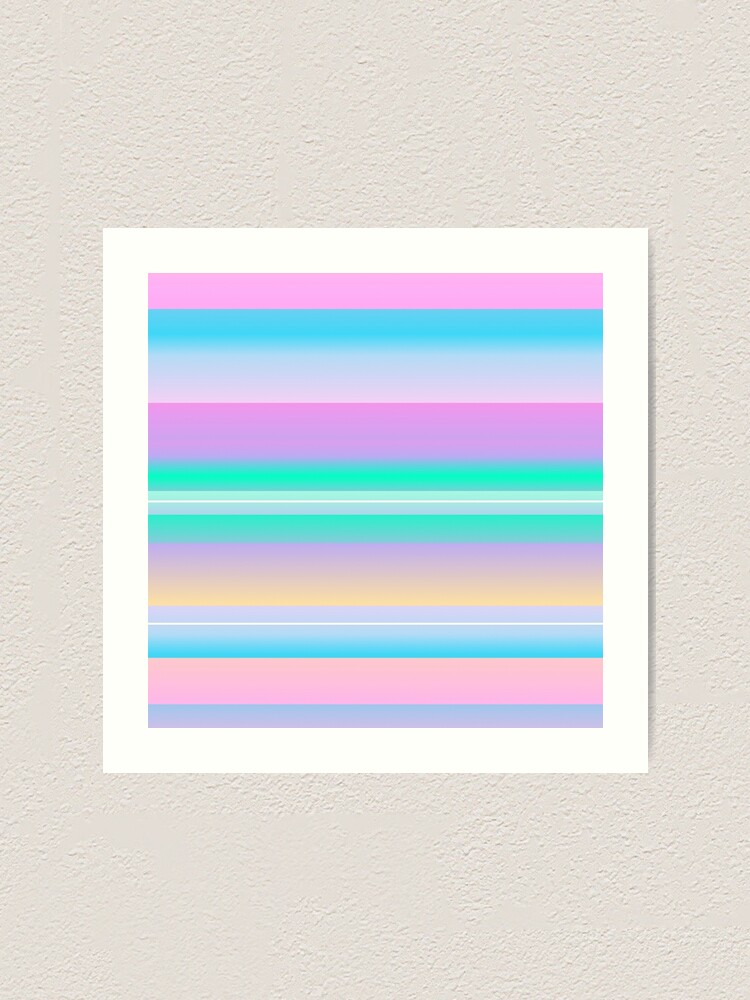 "Aesthetic color palette | aesthetic color scheme" Art Print for Sale ...