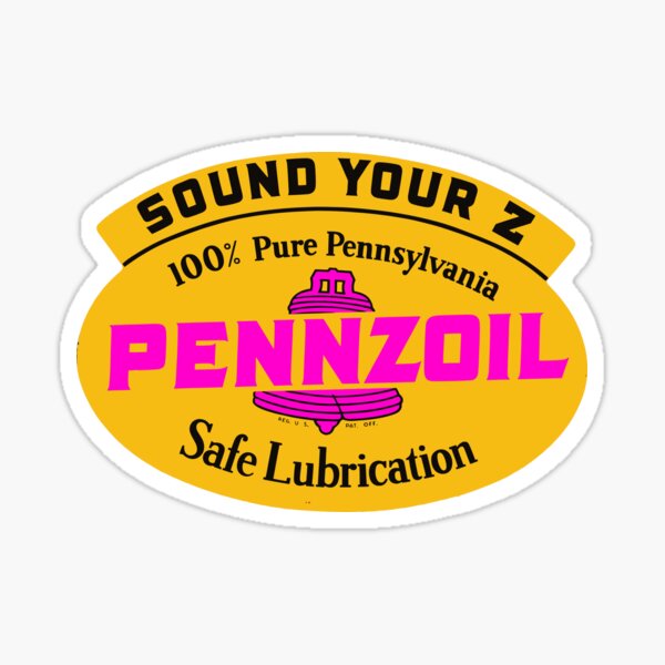 "Pink Penzoil Lubricant" Sticker for Sale by hilmanbozenew | Redbubble