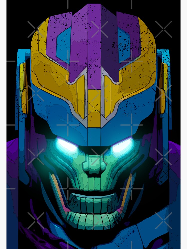 "Robot Sentinel Mutant" Sticker for Sale by DistortedBrain | Redbubble