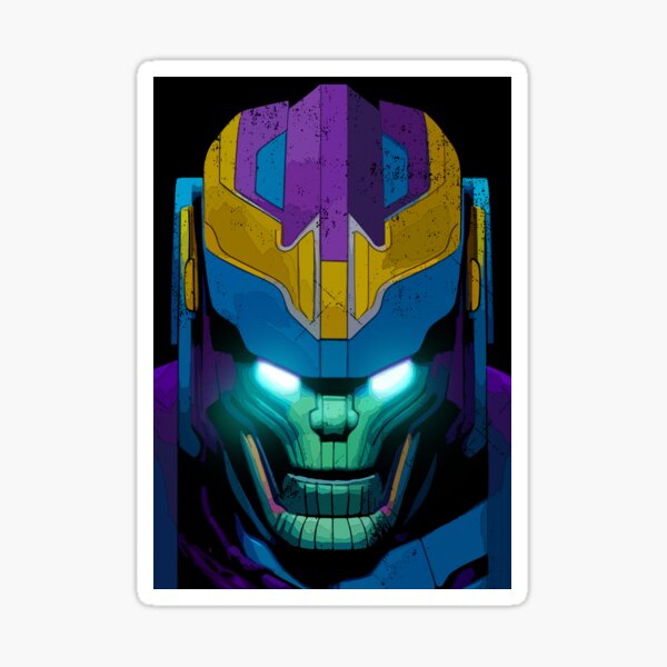 "Robot Sentinel Mutant" Sticker for Sale by DistortedBrain | Redbubble
