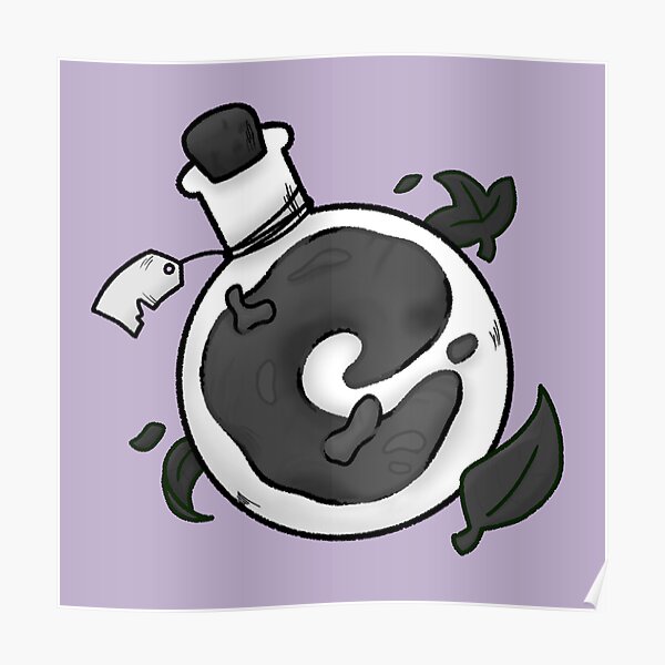 "Smoky potion bottle" Poster for Sale by Minus18 | Redbubble