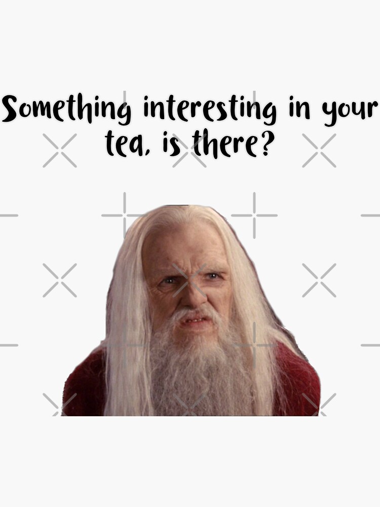 "BBC Merlin Dragoon funny quote meme" Sticker for Sale by sydemrys ...